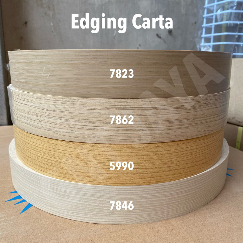 KAYU Carta EDGING HPL Width 22mm-2c, 42mm-4cm 1mm thick 7846 5990 7862 ...