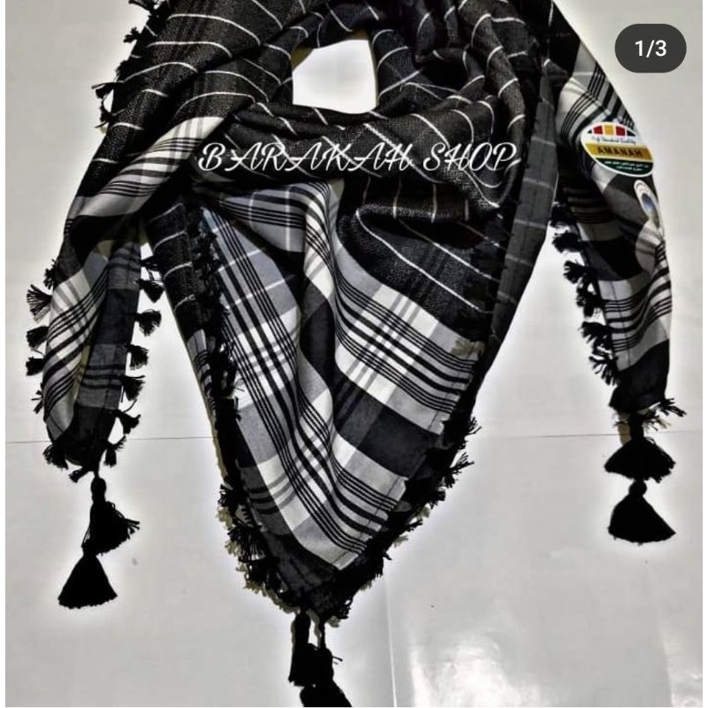 Woven turban kyai turban santri turban palestine turban black box ...