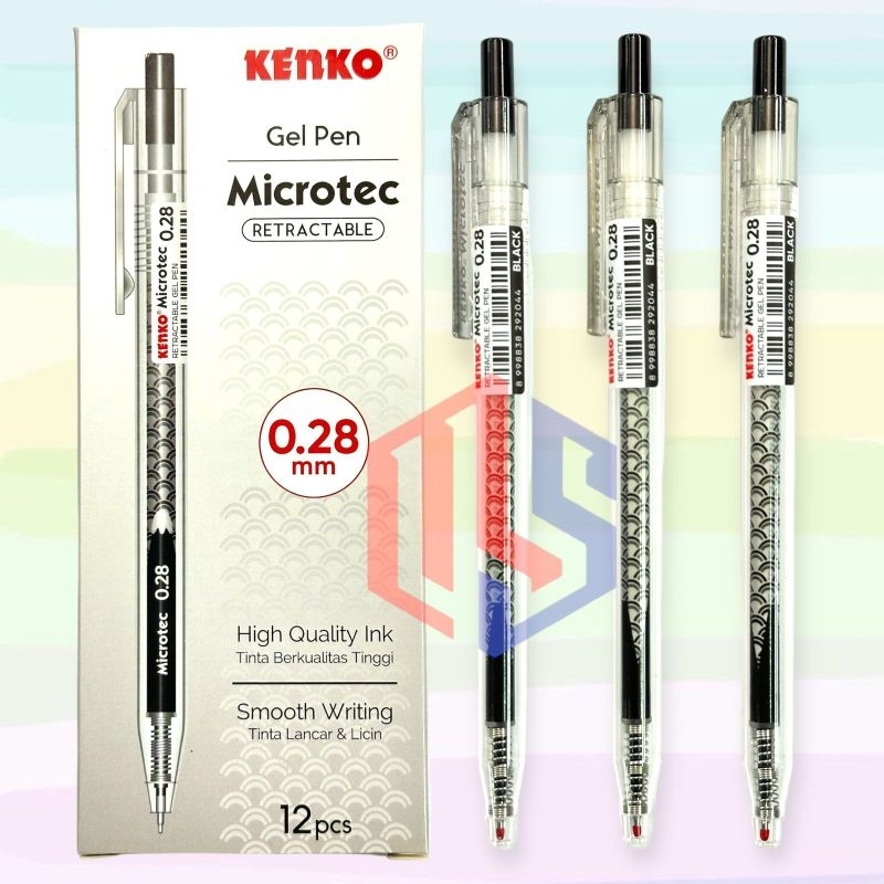 Kenko Gel Pen/Pen Needle Tip Microtec 0.28mm (12pcs/pack) | Shopee Malaysia