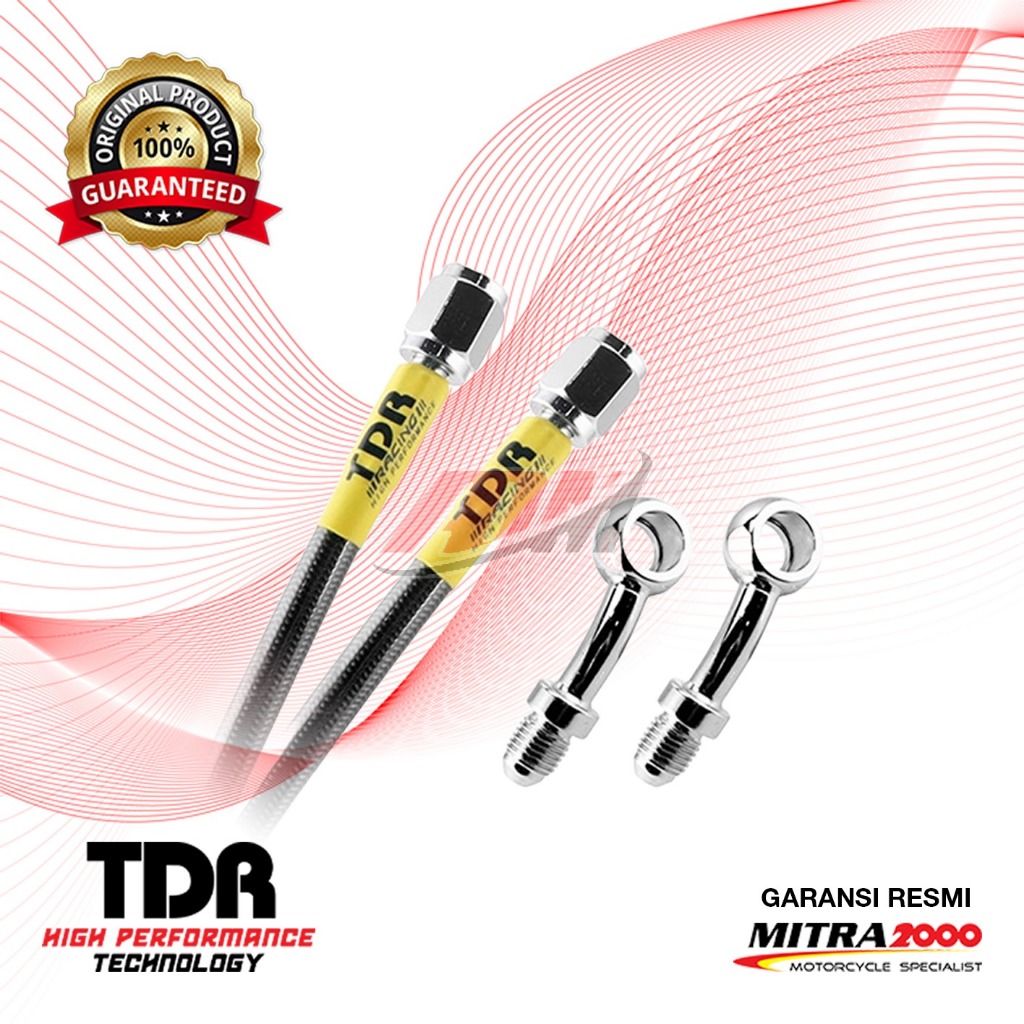 Tdr Brake Hose 16 Inch (40 Cm) & 18 Inch (45 Cm) | Shopee Malaysia