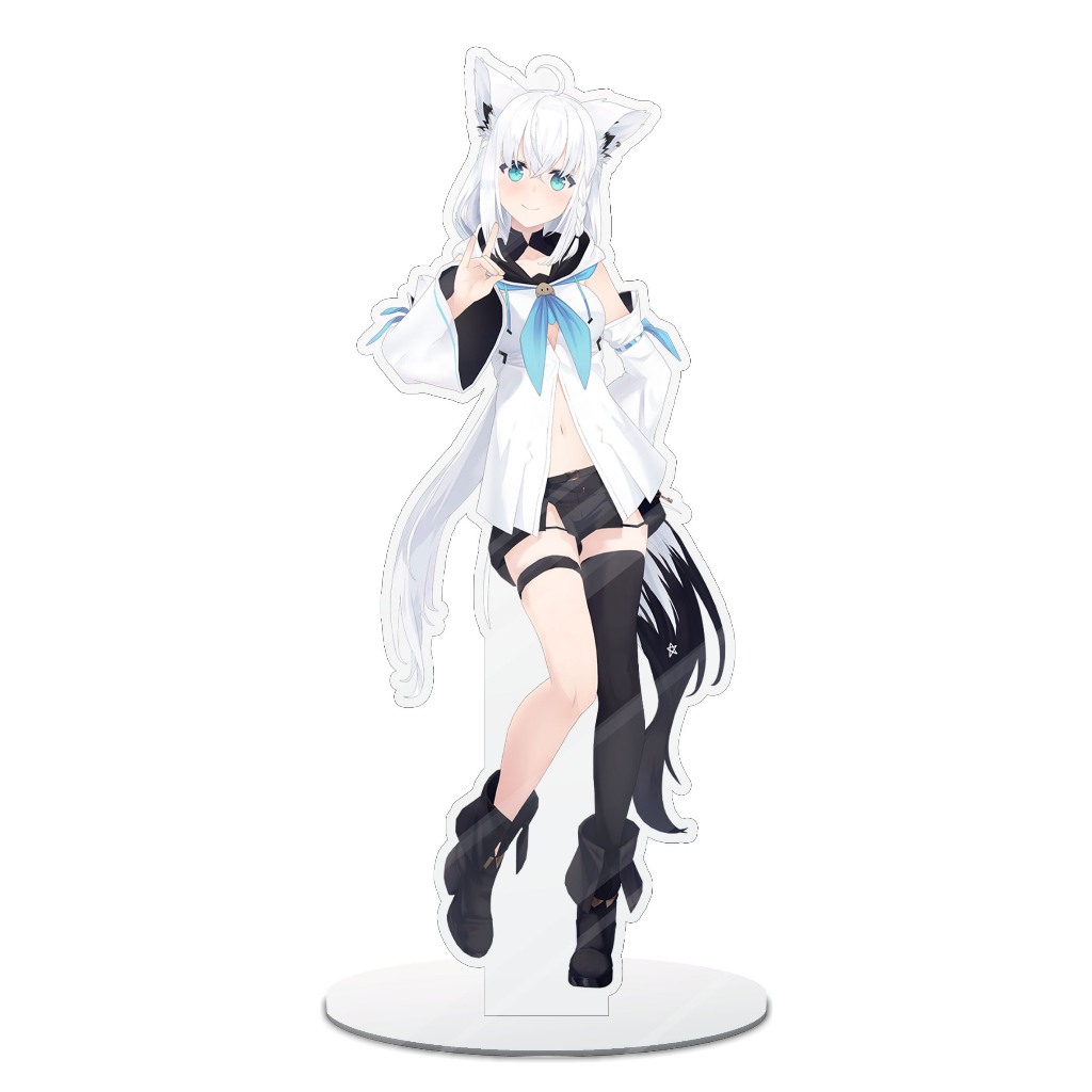 Vtuber acrylic figure Stand SHIRAKAMI FUBUKI standee 20cm - HOLOLIVE ...