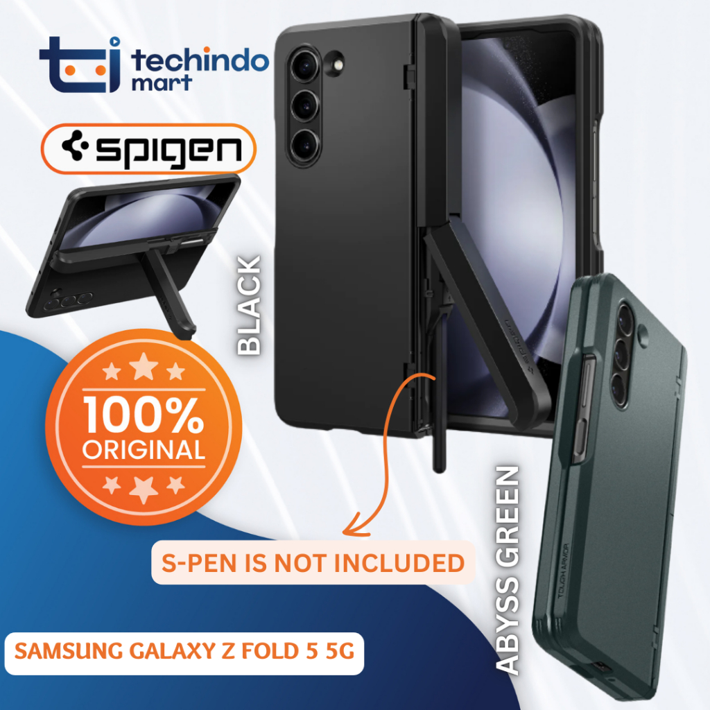 Case Samsung Galaxy Z Fold 5 Spigen Tough Armor Matte Cover Casing | Shopee Malaysia
