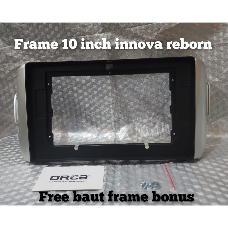 10 inch android car tv head unit Frame for toyota innova reborn ...