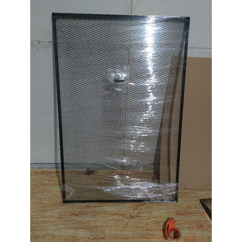 Multi-purpose wall-mounted hanging rack without legs. Size 90cm x 100cm | Shopee Malaysia