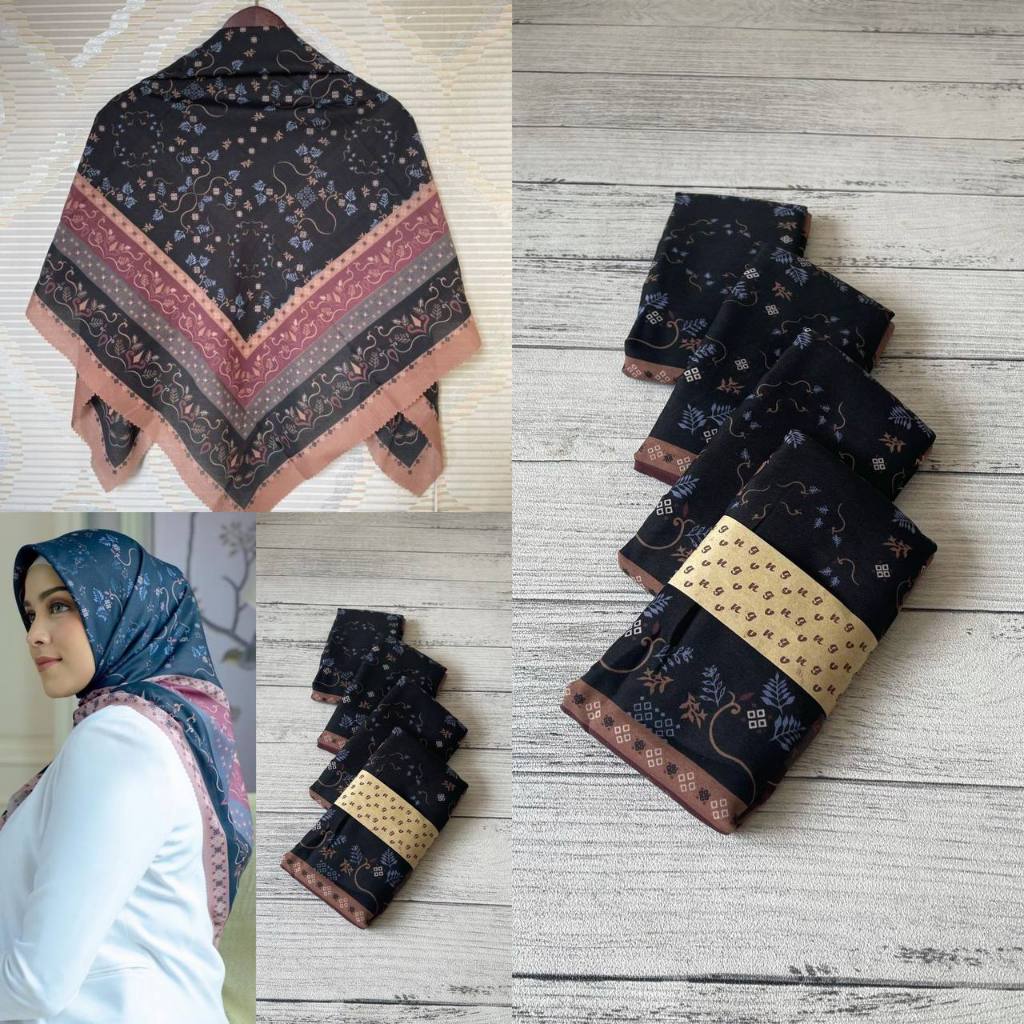 HITAM Segiempa denay series black hijab denay | Shopee Malaysia