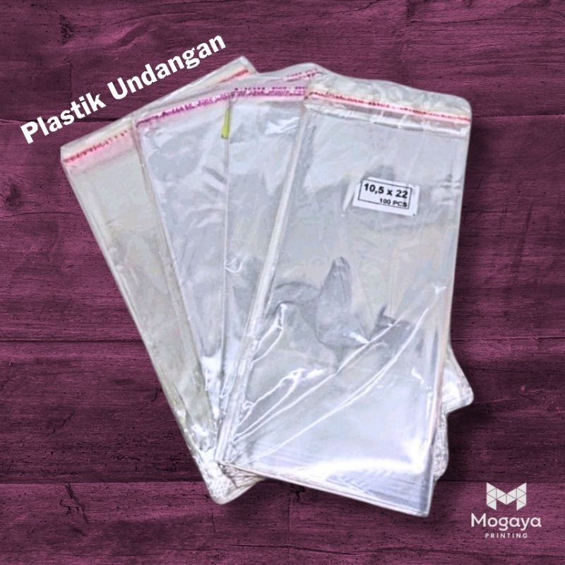 Plastic Wedding Souvenir Invitation OPP 10,5 X 22 CM | Shopee Malaysia