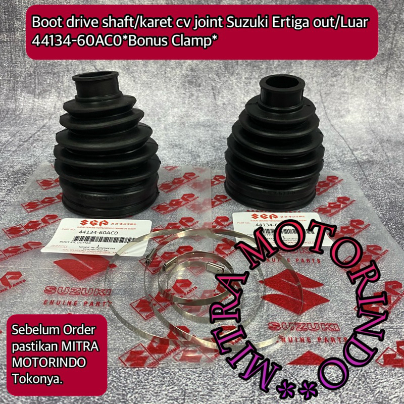 Front axle rubber/Boot drive shaft Suzuki Ertiga out/Outer 44134-60AC0 ...