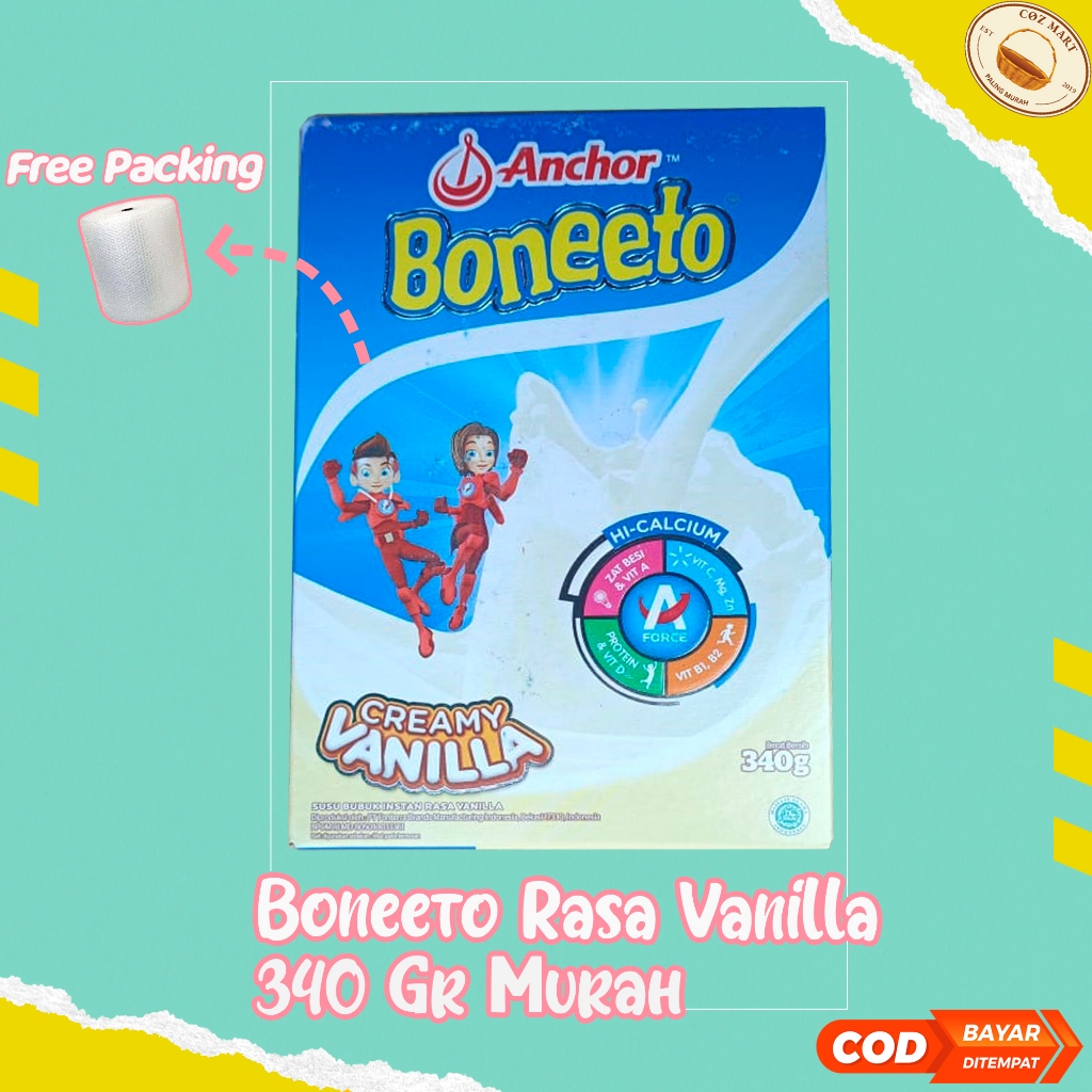 BONEETO 340GRAM CREAMY VANILLA FLAVOR EXPIRED NOVEMBER 2024 | Shopee ...