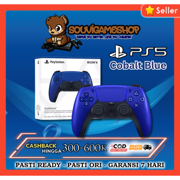 Ps5 Dualsense Dual Sense Dual Sense Stick Controller Wireless Cobalt ...