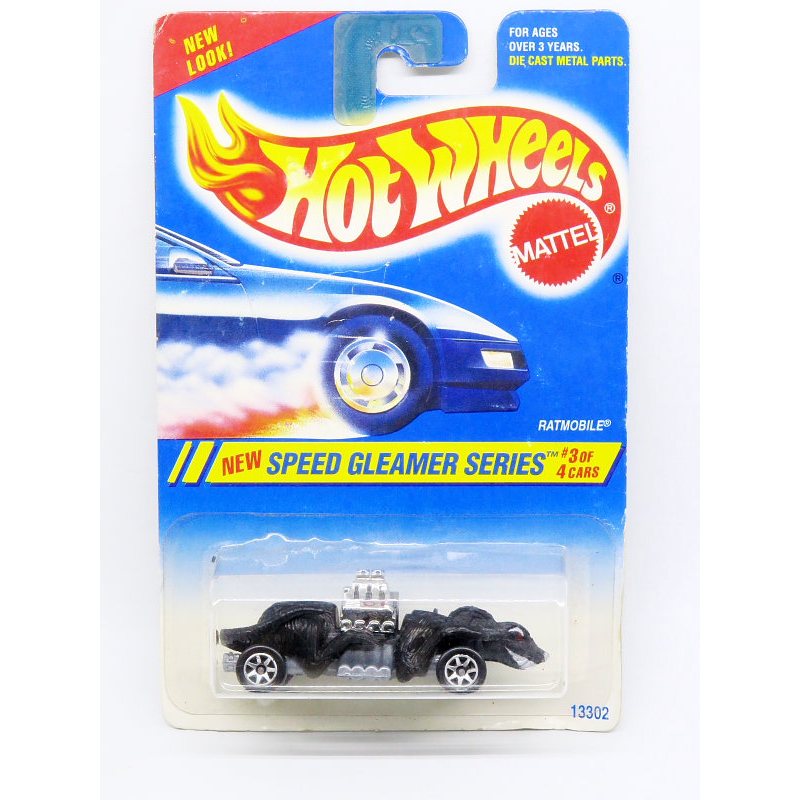 Hot Wheels Ratmobile - black | Shopee Malaysia
