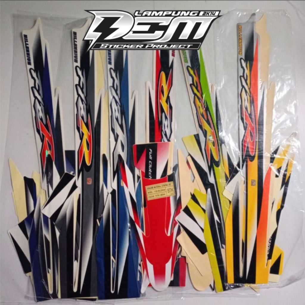 Yamaha Fizr Fiz R Millennium Sticker Striping Motorcycle stickers ...