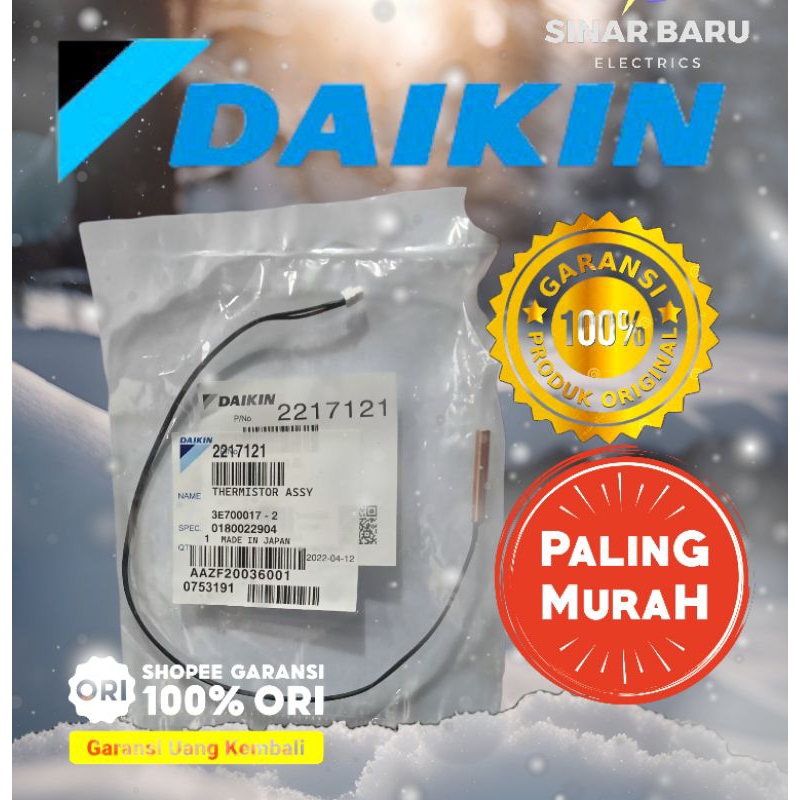 Ac Thermistor Daikin FTC/FTKC/CTKC/FTKM/FTKQ Spare Part Original ...