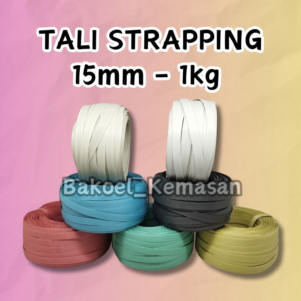Strapping Band Strap 15mm / Strapping Strap 15mm Plastic Tie 1 kg ...