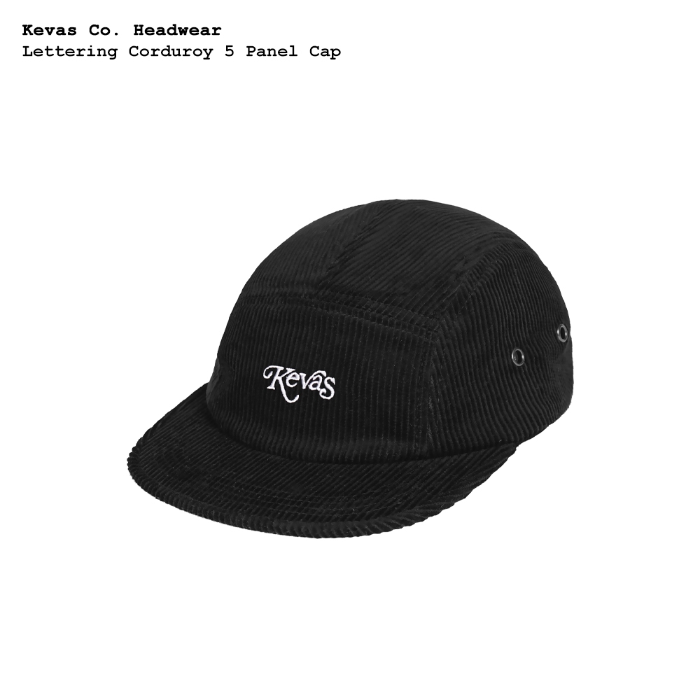 Kevas Lettering Corduroy 5 Panel Cap | Shopee Malaysia
