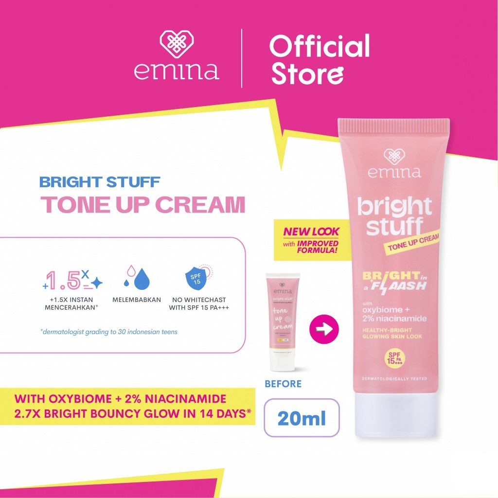 Emina Bright Stuff Tone Up Cream 20ml | Shopee Malaysia