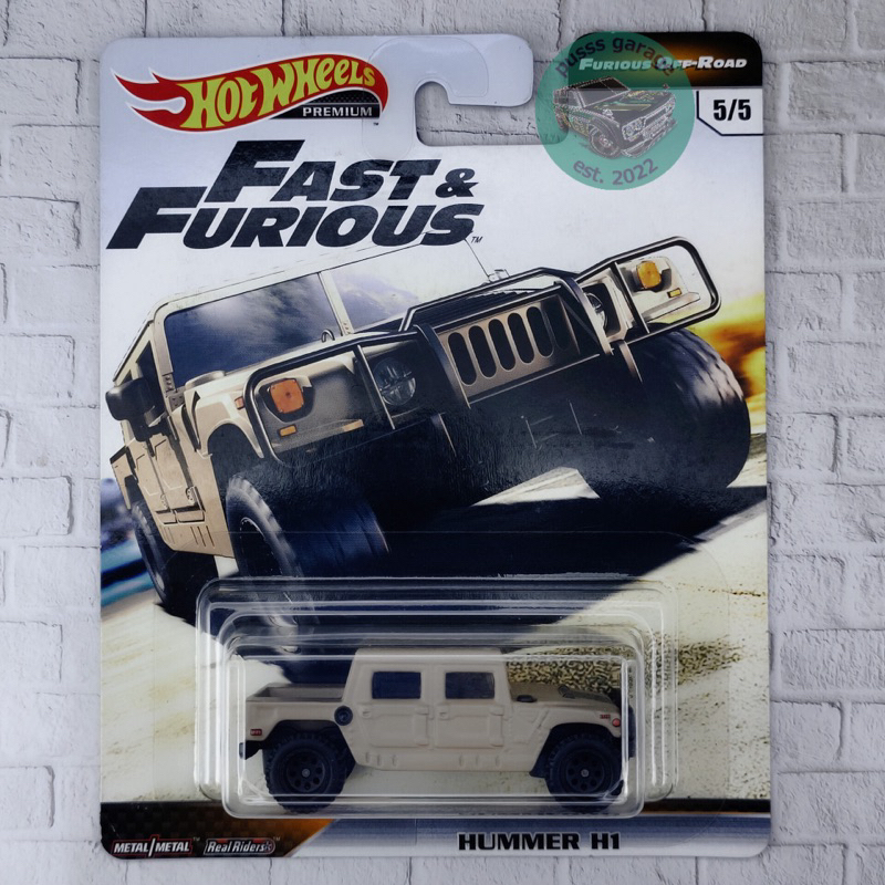 Hot WHEELS HUMMER H1 FAST FURIOUS - FURIOUS OFF-ROAD JAPAN STICKER ...