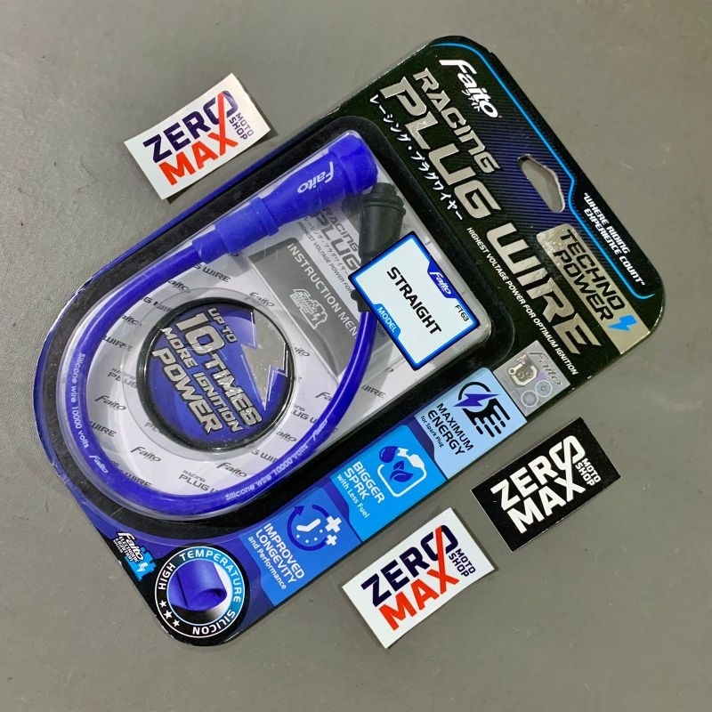 Spark Plug Cable Head Cap Straight Spark Plug Racing Plug Wire Faito ...
