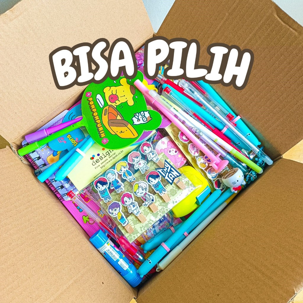 Stationery PACKAGES IN A BOX YOU CAN CHOOSE YOUR OWN UNTILTING | Shopee ...