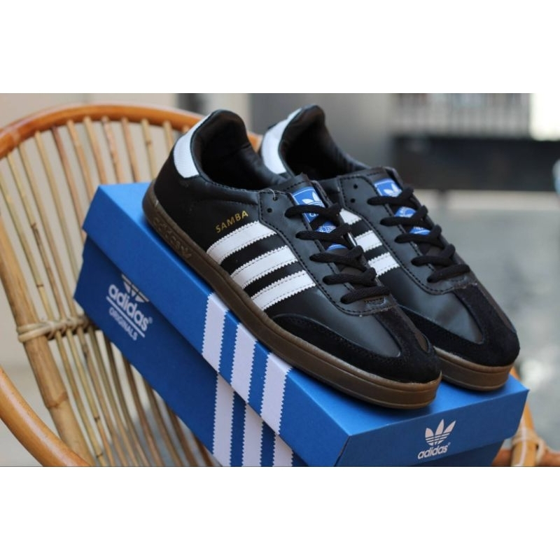 Adidas SAMBA OG WHITE Gum Latest ADIDAS SAMBA WHITE Shoes B.U | Shopee ...