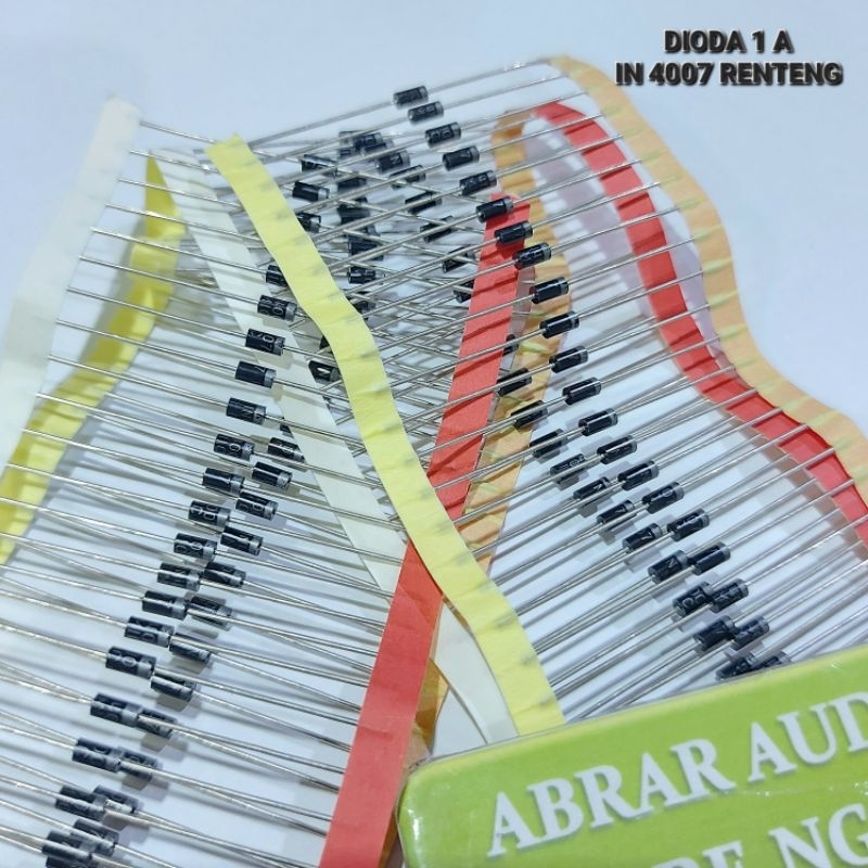 Diode 1A IN4007 RENTENG / DIODE 1 AMPER IN 4007 (1A 1000V) | Shopee ...