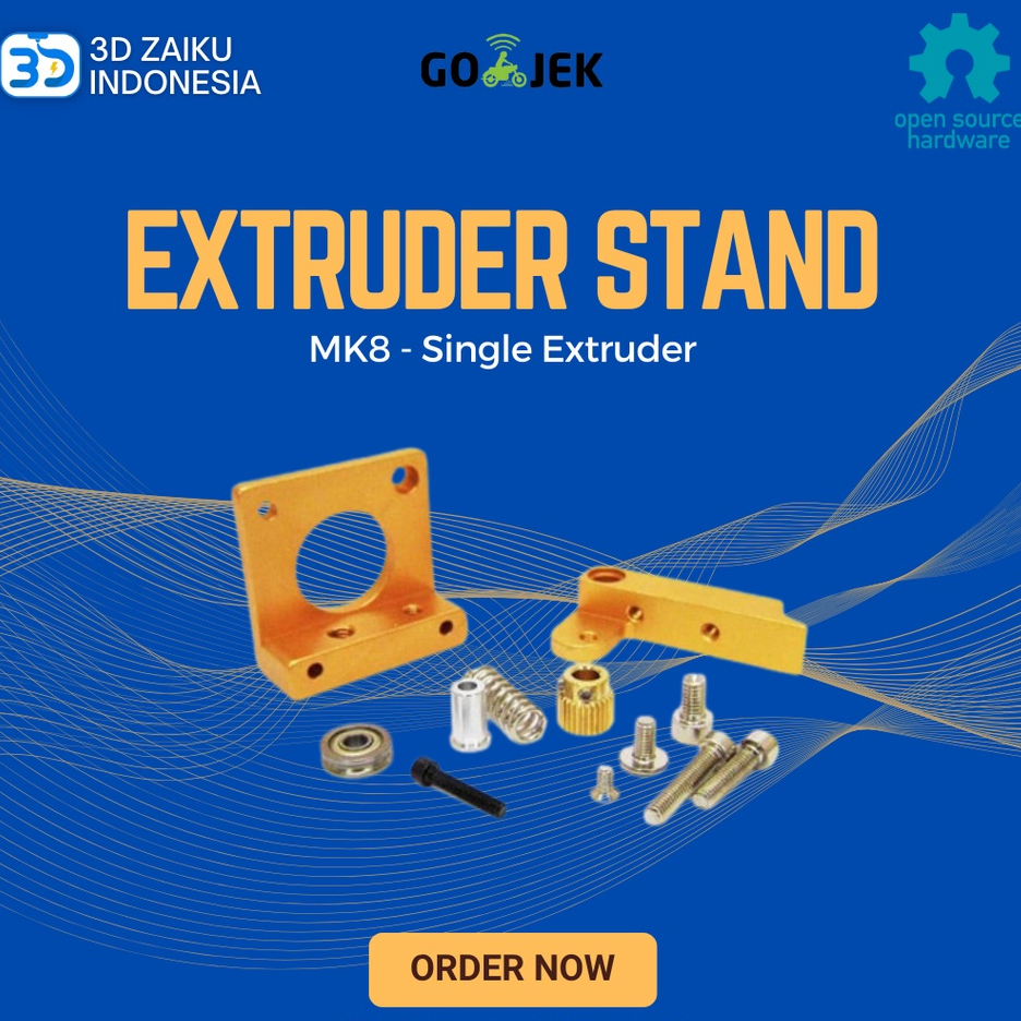 Reprap 3D Printer MK8 Extruder Stand Single Extruder | Shopee Malaysia