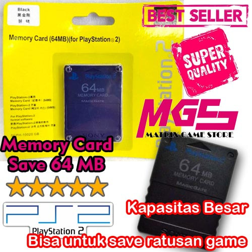 Memory Card Save 64MB PS 2 Sony Memory Card 64 MB PS 2 Sony MC Save PS2 | Shopee Malaysia
