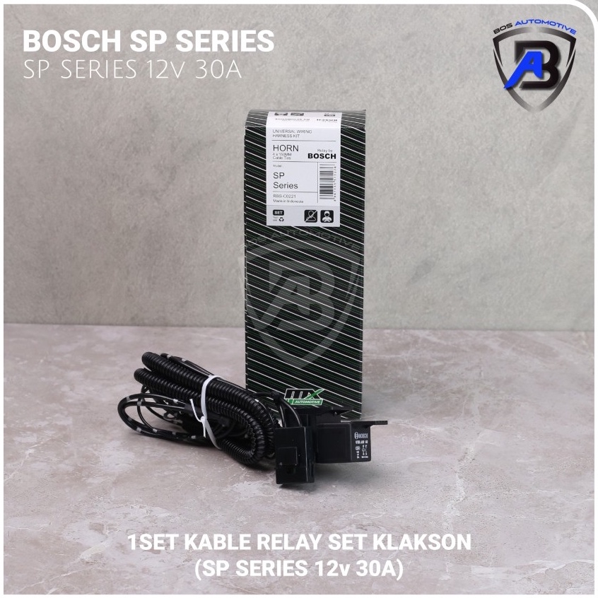 Psu Car And Motorcycle Horn RELAY Cable BOSCH SP RELAY Cable SET ...
