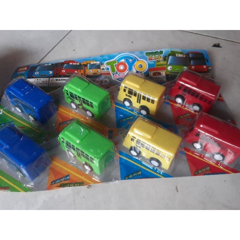 Tayoo mini bus Toys 4 Contents | Shopee Malaysia