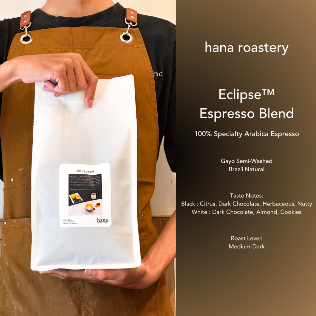 Eclipse TM Espresso Blend - Specialty Coffee - Hana Roastery - Espresso Roast - 1kg | Shopee ...
