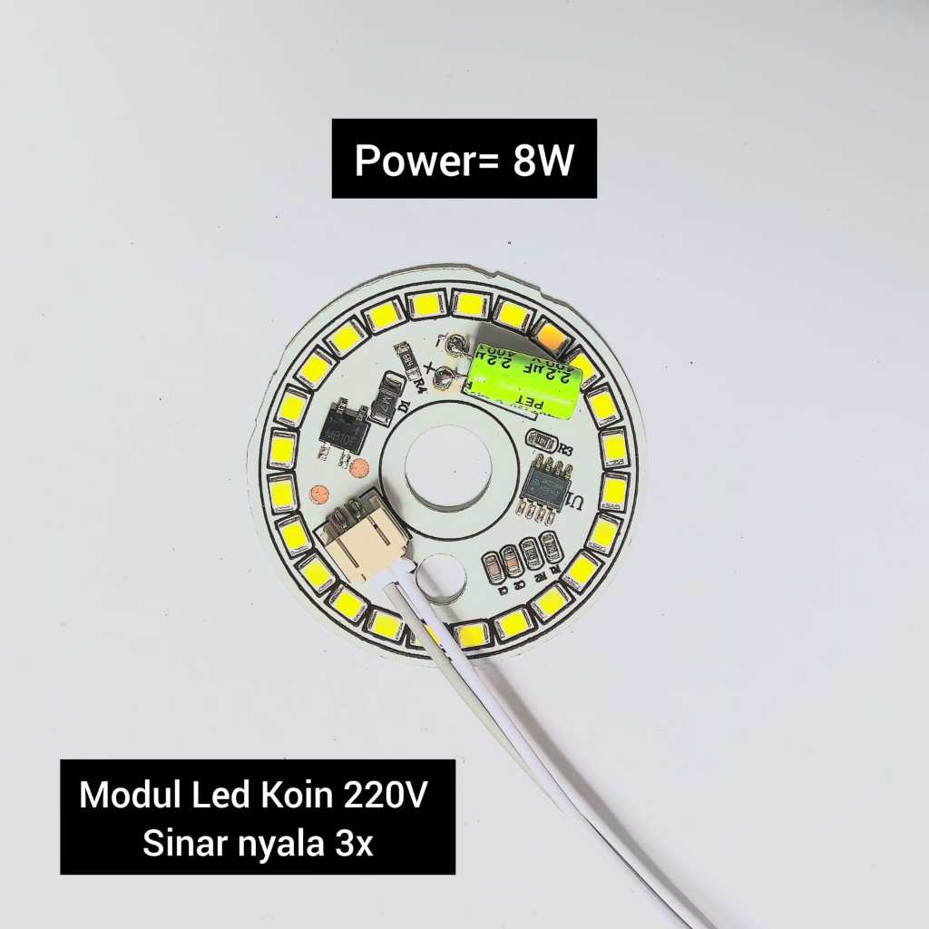 MATA CAHAYA 8 Watt LED Pcb LED Light Eye Module 3 Lights (3000k,6000k ...