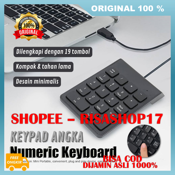 Number Keyboard Numeric Keypad Special USB Portable Keyboard 100% ...
