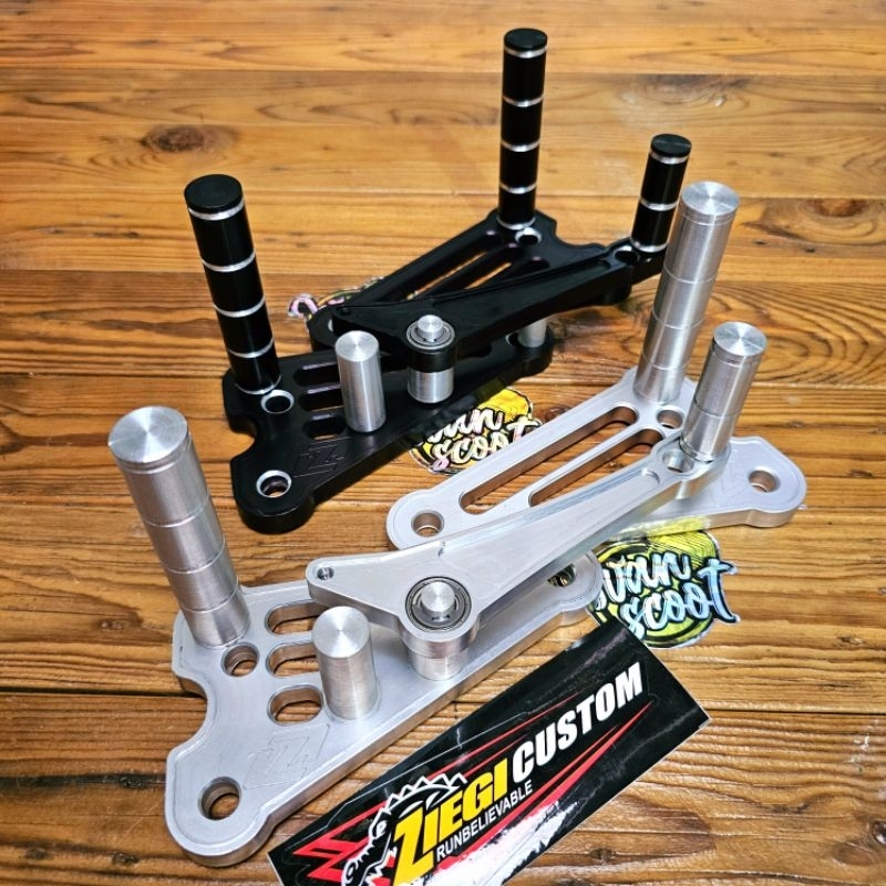 Footstep Underbone Vespa Ziegi Custom Vespa Super Sprint Px Excel CNC ...