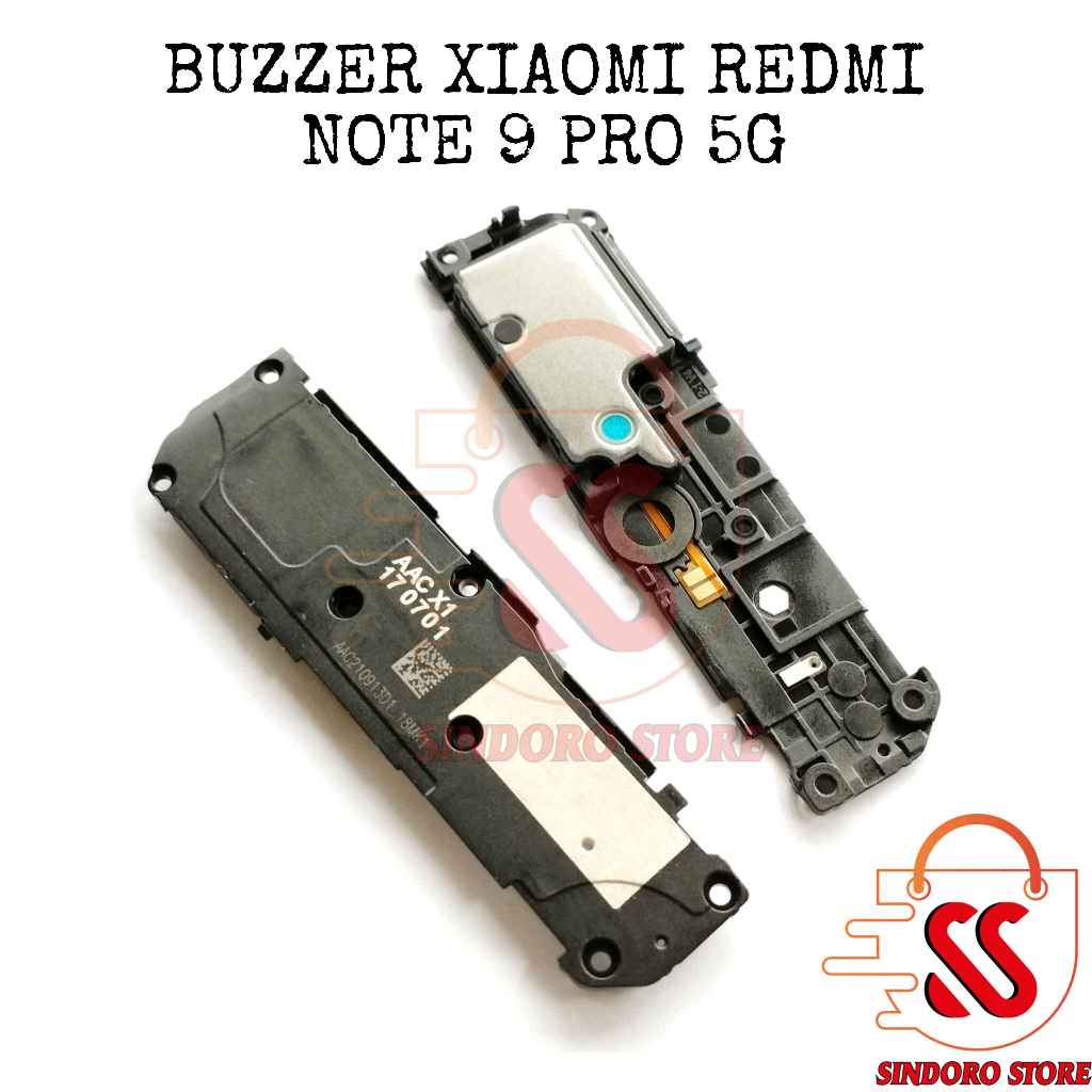 Bottom Speaker Redmi Note 9 Pro 5g Buzzer Loudspeaker Music | Shopee ...
