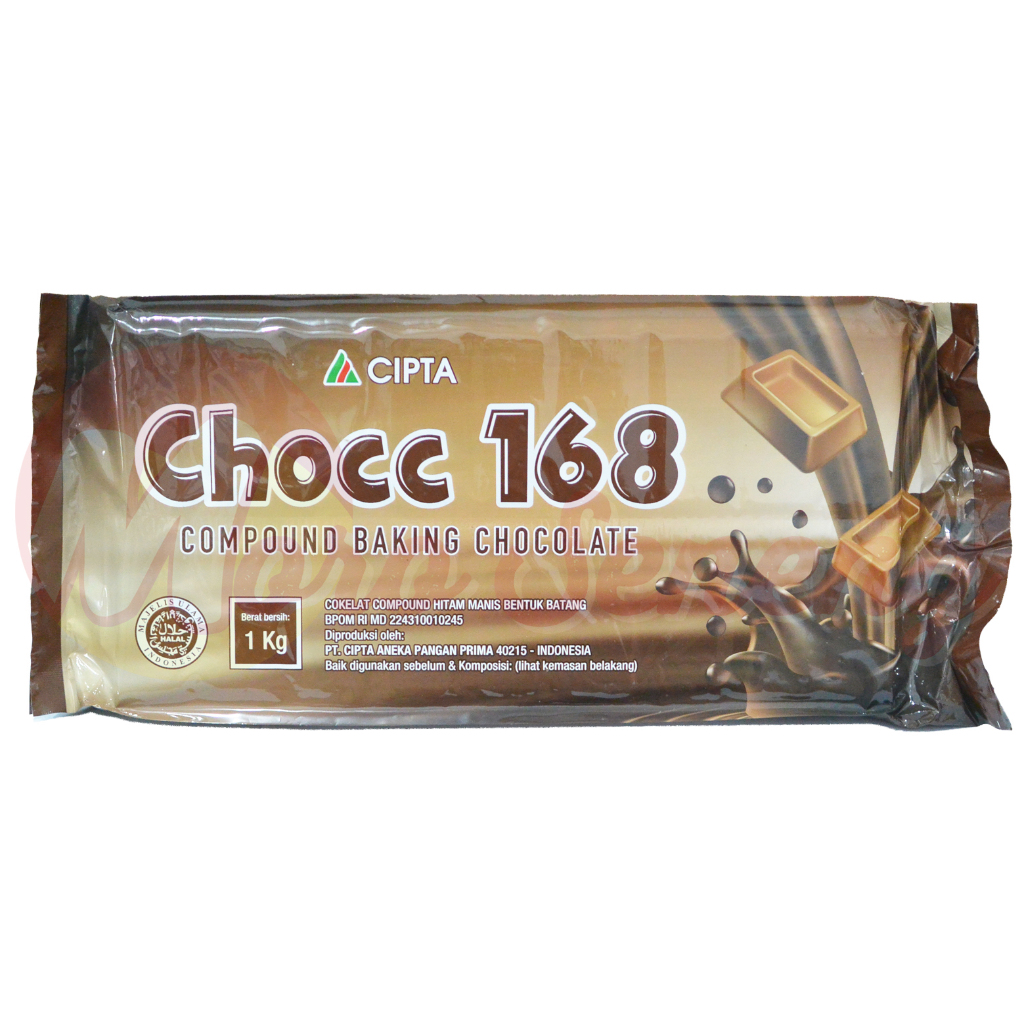 Chocc 168 1kg Compound Chocolate Bar Chocolate Block Cooking Block DCC ...