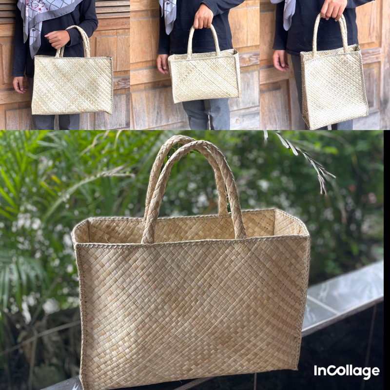 Natural pandan map bag | Shopee Malaysia