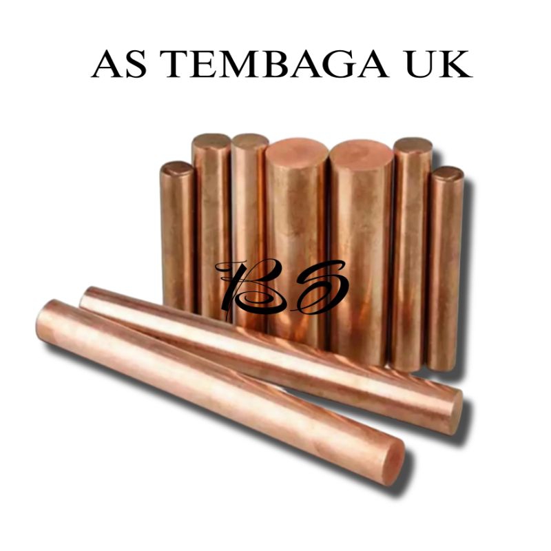 Pure copper axle Uk axle diameter - 22mm x 300mm Pure copper | Shopee ...