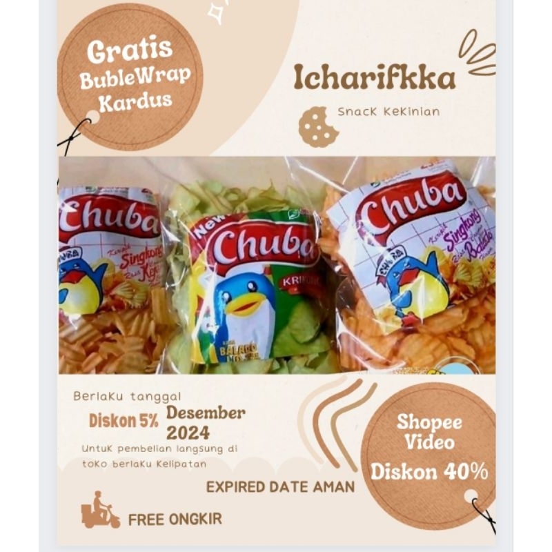 BRANDED SNACK SNACKS ORI CHUBA CASSAVA chips try kilos original ...