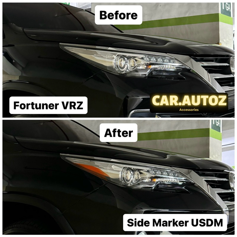 Sticker Side Marker Orange Headlight Toyota Fortuner VRZ | Shopee Malaysia