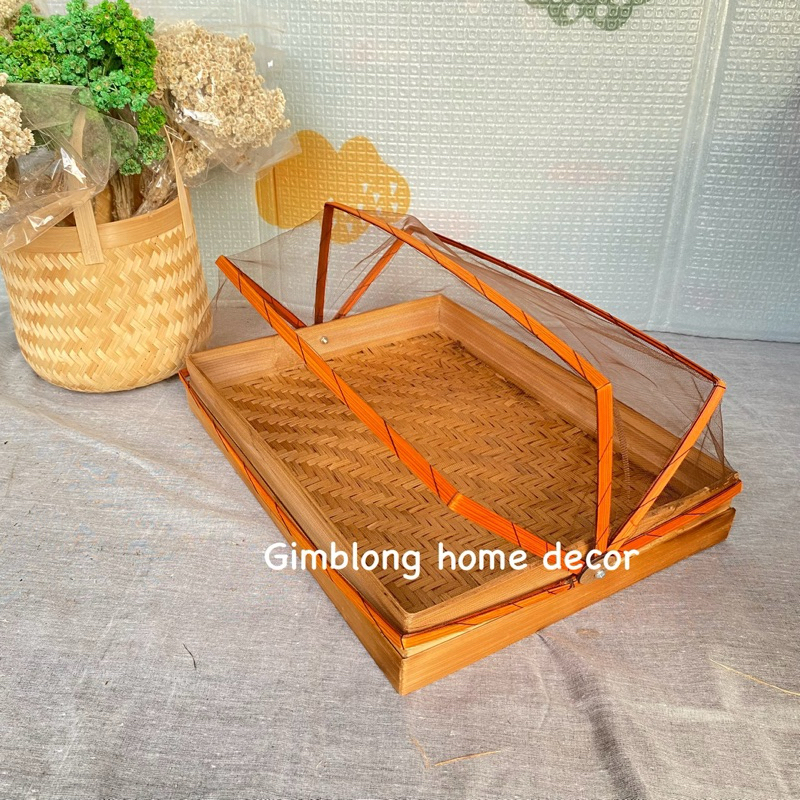 BEAUTIFUL FLAT SQUARE FOOD COVER | Shopee Malaysia