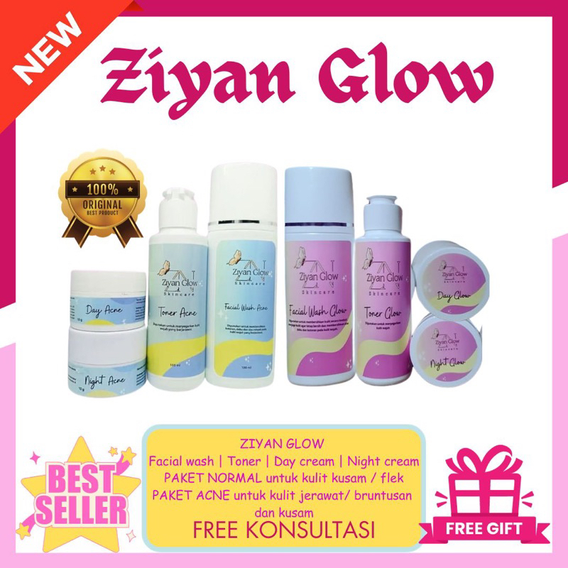 ZIYAN GLOW SKINCARE/ N GLOW SKINCARE NORMAL AND ACNE PACKAGE Skincare ...