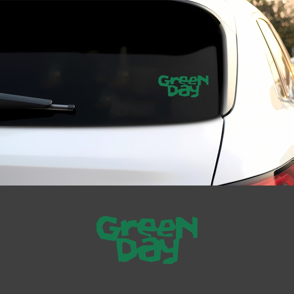 Green Day Kerplunk Music Band Car Glass Sticker Car Decal Sticker ...