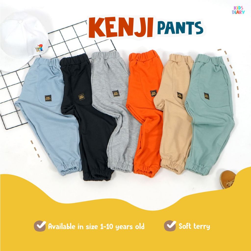 Kids Diary Plus - Unisex Children's Trousers Kenji Pants Soft Terry ...