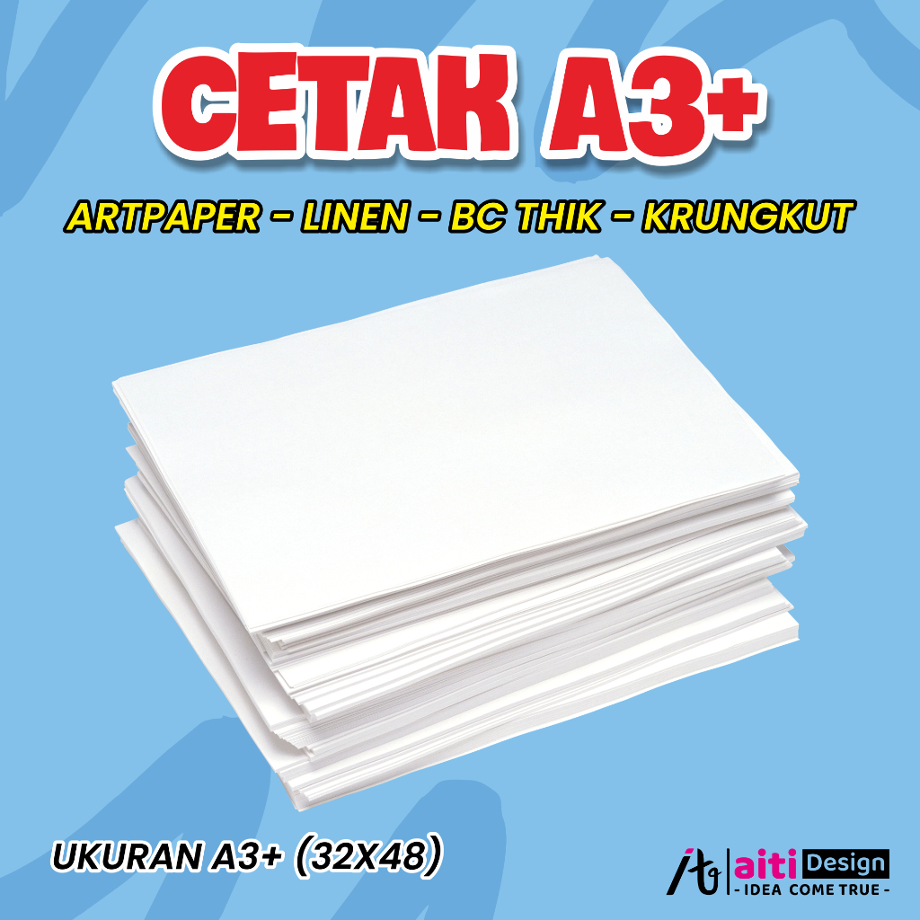 Print A3+ SIZE PAPER, PHOTOS, BOOK COVERS, ETC | Shopee Malaysia