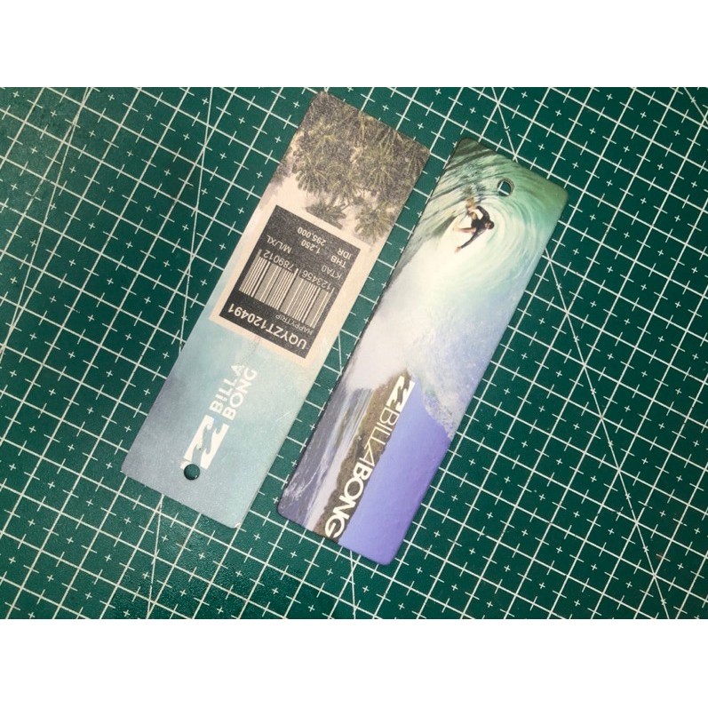 Hangtag billabong barcode label tag billabong barcode price tag ...