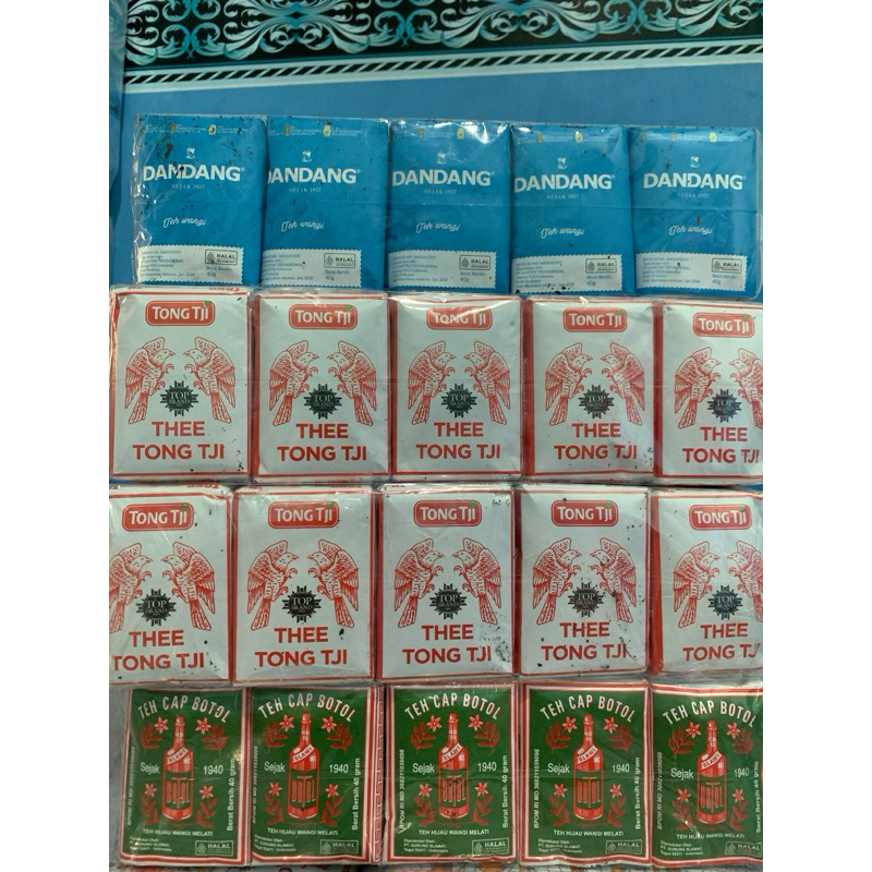 MERAH HIJAU Concoction Tea For Selling jumbo Ice Tea Contents 40pcs ...