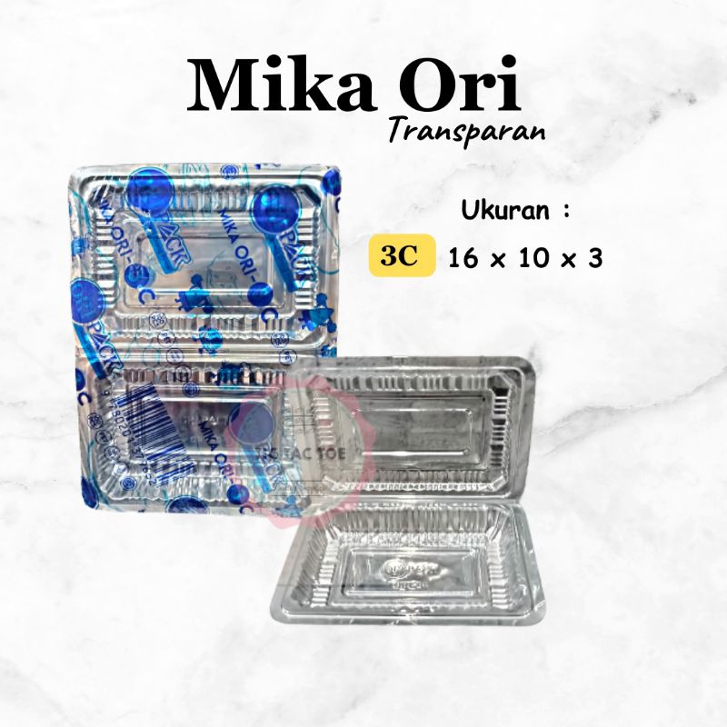 Clear Plastic Mica Ori 3C / Transparent Mica / Cake Mica / Snack Mica ...