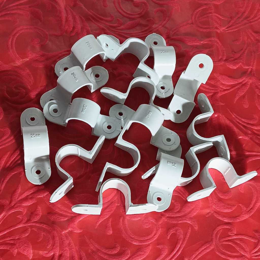 Electric Conduit Pipe Clamps Size 20MM Per Pack Contains 100 PCS ...