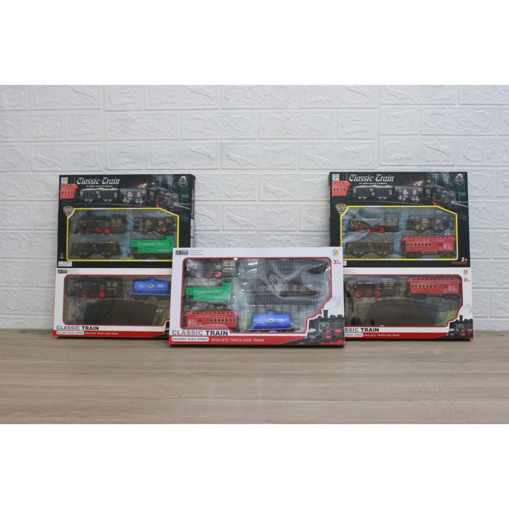 Children's Toy Train, Classical Train 4 Series TL13A TL14A TL23A TL44 | Shopee Malaysia