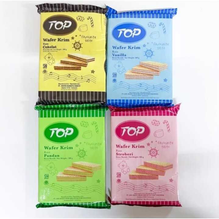 /Waffer Top Chocolate Flavor Cream 300gram/top wafer Chocolate Flavor ...