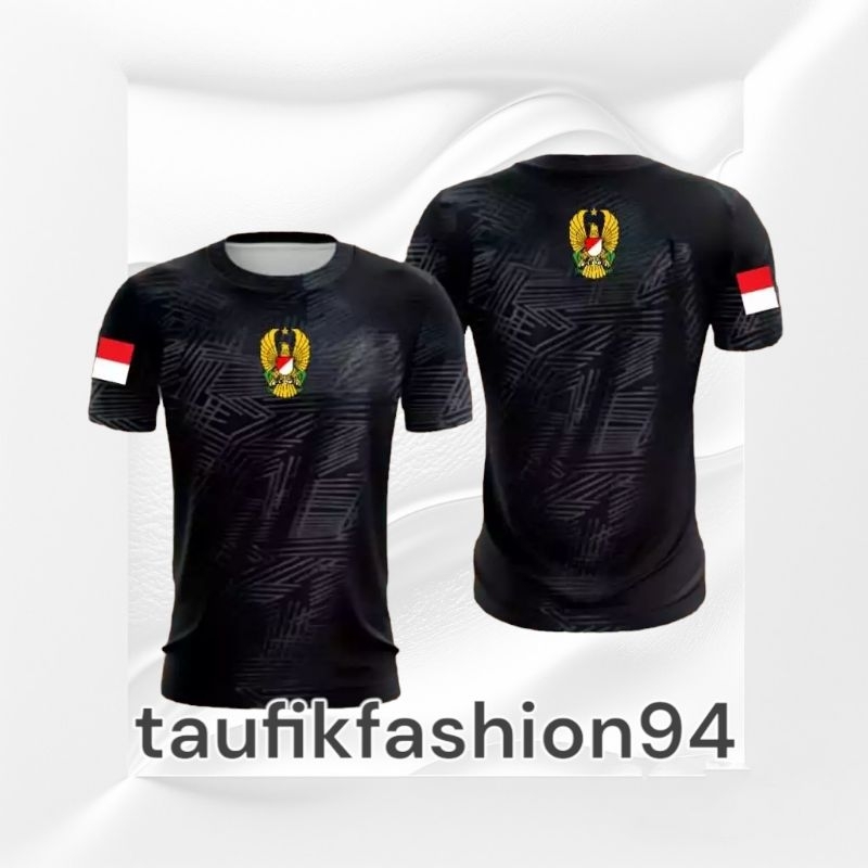 Dryfit tni ad jersey t-shirt/tni ad t-shirt with front and back logo ...